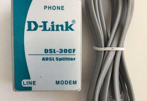 Adsl сплиттер D-link DSL-30CF