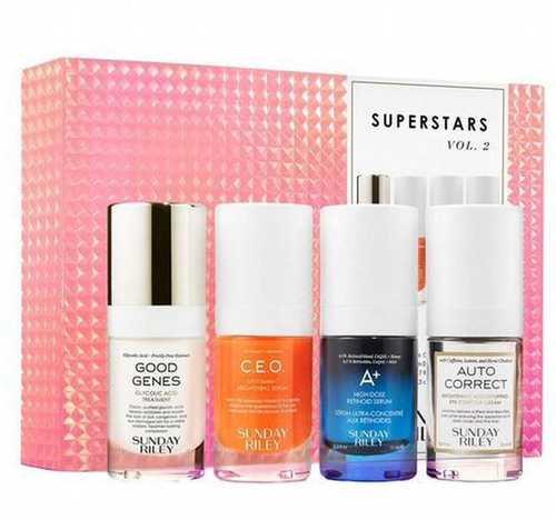 Suday Riley Superstars Skincare Set набор лимитка