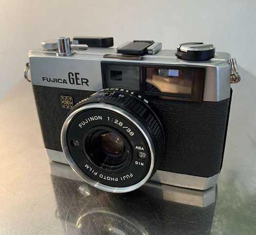 Fujica GEr 2.8 плёночный фотоаппарат шкальный
