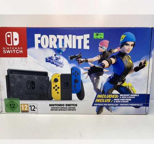 Nintendo Switch Fortnite (коробка)