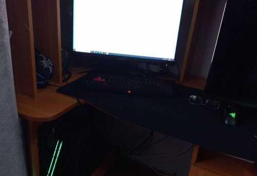 Компьютер в сборке с монитором