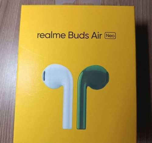 Пустая коробка от наушников realme Buds Air