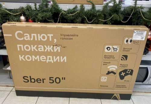 Телевизор SMART TV 4K Sber 50" (127 см, WI-FI)