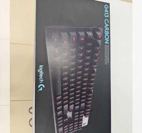 Клавиатура logitech g413 carbon