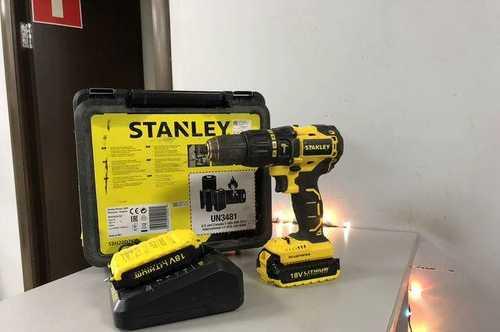 Ударная дрель-шуруповерт stanley SBH20D2K