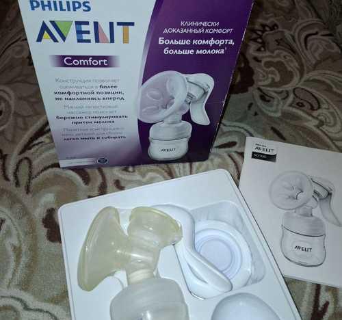 Молокоотсос ручной avent philips