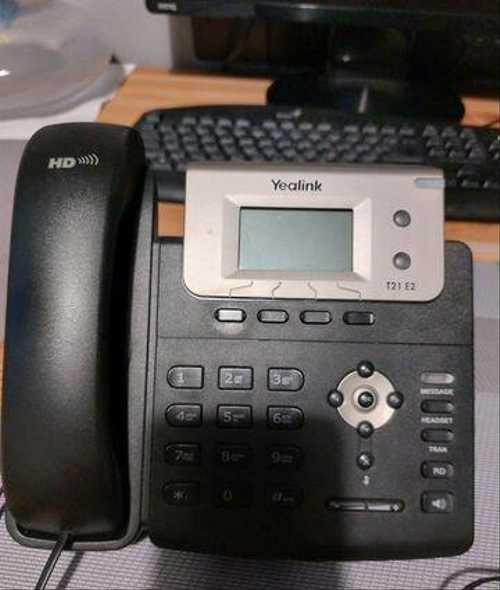 Телефон офисный yealink sip t21 e2