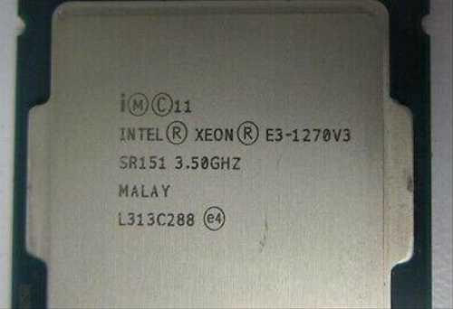 Процессор s1150 intel Xeon E3-1270v3, 8 потоков