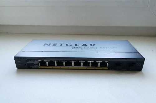 Коммутатор PoE netgear GS110TP-200EUS