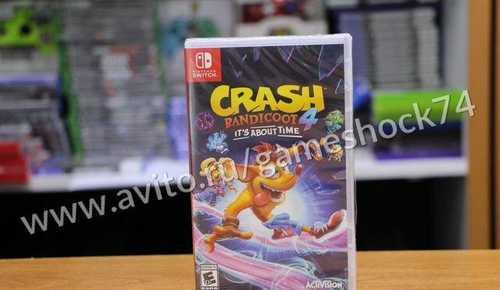 Crash Bandicoot 4: Its About Time - Switch Новый