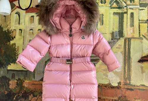 Комбинезон Moncler для девочки 6-9 мес, 67см