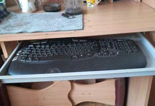 Полка для компьютера клавиатуры