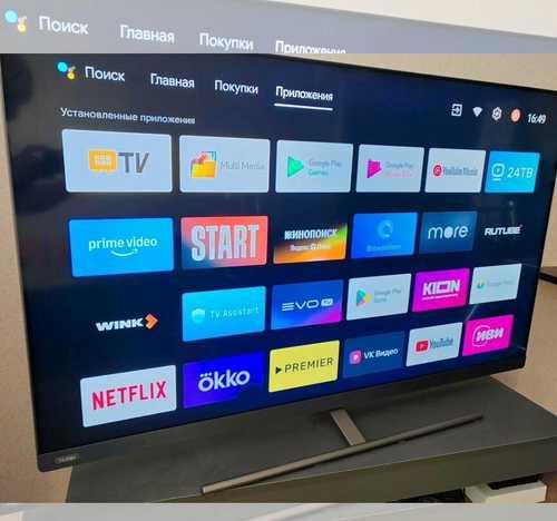 Телевизор Haier 55 SMART TV AX Pro