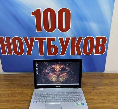 Мощнейший металлический игровой ноутбук Asus