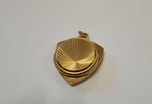 Часы кулон (медальон) женские медальон Заря 21 кам