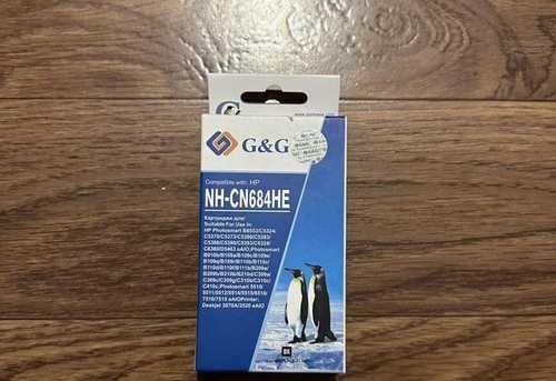 Картридж G&G NH-CN684HE/CB321HE черный