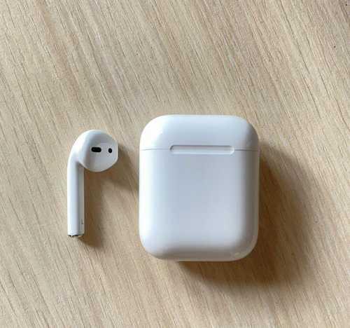 Airpods оригинал кейс, левый наушник