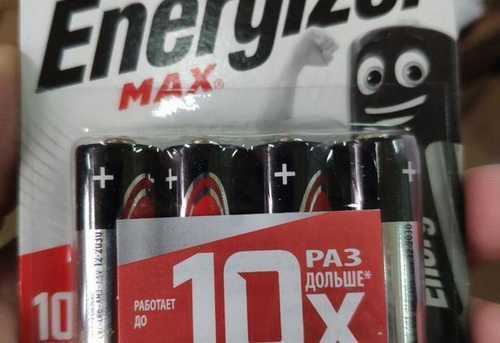 Алкалиновые батарейки "Energizer MAX"оригинал