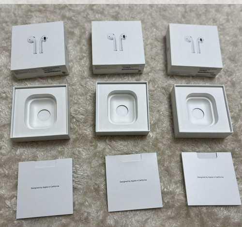 Коробки от earpods