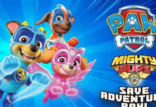 PAW Patrol Mighty Pups Save Adventure Bay на PS4 и
