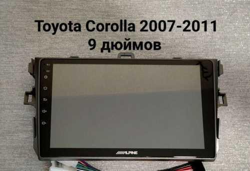 Android магнитола corolla 150