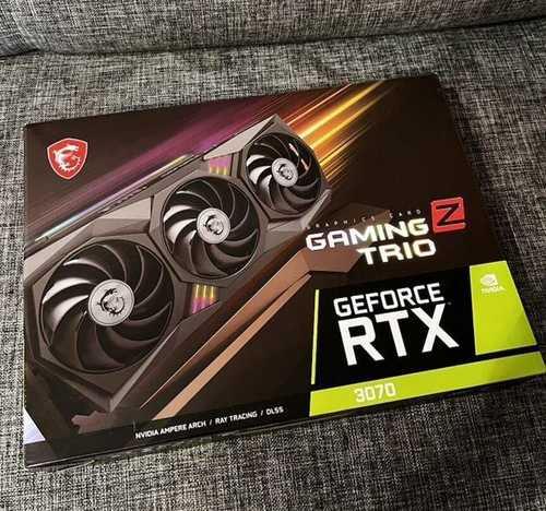 Видеокарта Msi rtx 3070 gaming z trio