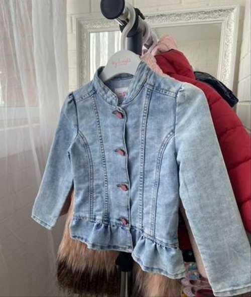 Джинсовая куртка/ джинсовка для девочки