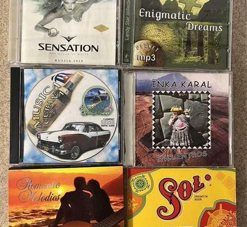 CD MP3 диски разные стили, этническая музыка