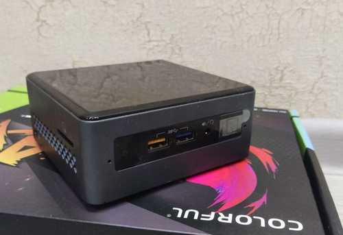 Intel Nuc 4 ядра/4gb ram/120gb ssd