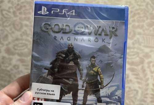God Of War Ragnarok Ps4 диск