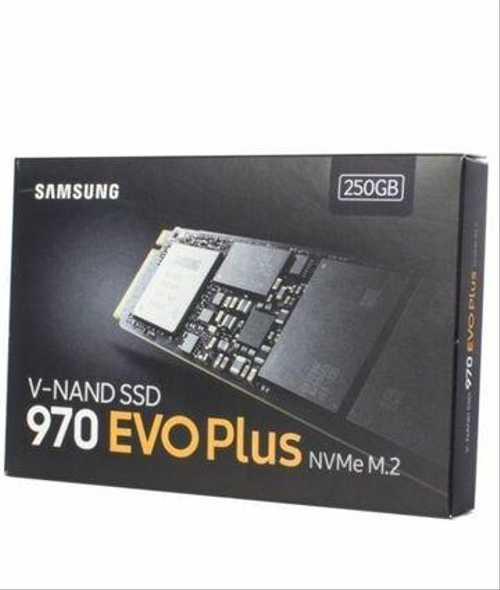 Samsung 970 EVO Plus 250GB SSD M.2 (предзаказ сша)