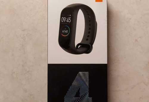 Умный фитнес браслет Xiaomi Mi Band 4, черный