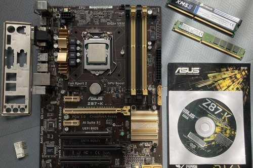 Asus Z87-K + i5-4430 OEM + DDR3 16GB + Zalman 600W