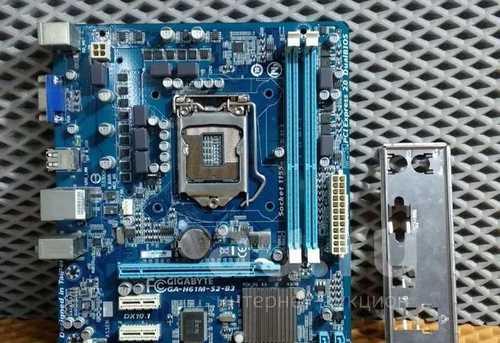 Комплект Gigabyte H61M-S2V-B3+i72600+Озу+кулер