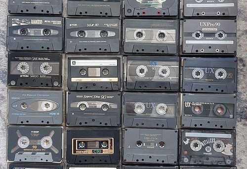 Аудиокассеты хром, металл с дефектами