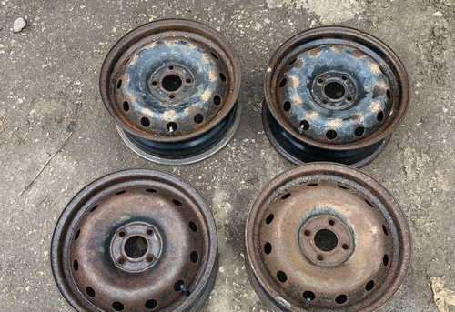 Штампованные диски r 15 4x100