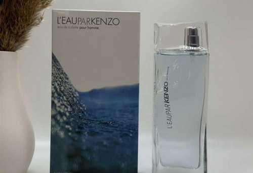 Leau par kenzo edt pour homme, 100ml, люкс