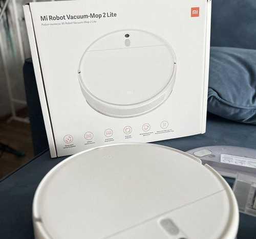 Робот пылесос xiaomi mi robot vacuum mop 2 lite