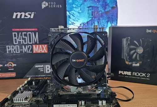 Amd ryzen 5 3600 + msi b450m pro m2 max + be quiet