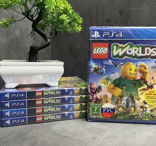 Lego Worlds (Новый, Рус. Озвучка) PS4/PS5