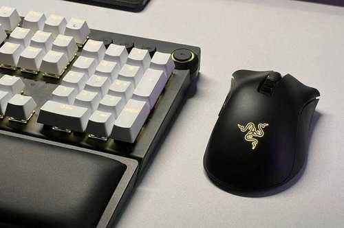 Blackwidow V3 Pro + Deathadder V2 Pro + White PBT