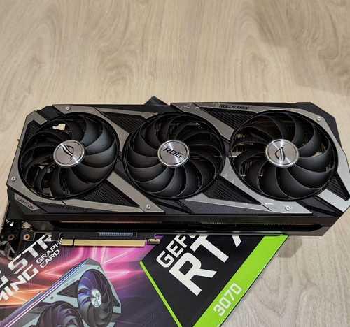 Видеокарта Asus Rog RTX 3070 8 Гб