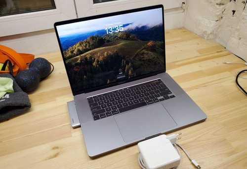 MacBook Pro 16 (2019), 1000 ГБ, Core i9, 2.3 ГГц, RAM 32 ГБ, Radeon Pro 5500M 8 ГБ
