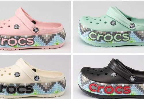 Кроксы на платформе женские Crocs