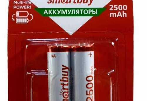 Smartbuy AA 2500 mAh Аккумулятор NiMh 2BL