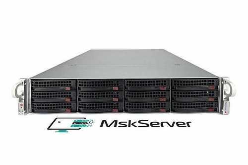 Сервер Supermicro 6028R-E1CR12T 2x E5-2667v4 512Gb