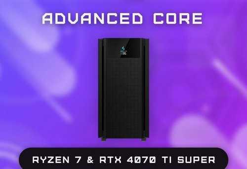 «Advanced core» пк Ryzen 7\RTX 4070 Ti S\32гб RAM