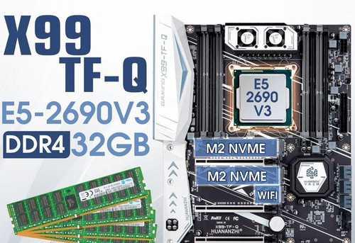 Комплект x99 TF Q + 2690v3 + 32гб DDR4