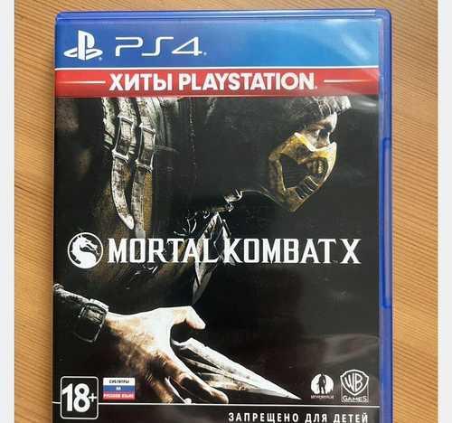 Игра на ps4 Mortal Kombat x