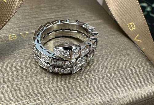 Золотое кольцо Bvlgari Serpenti Viper